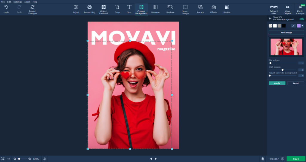 Cool Editing Tricks in Movavi Photo Editor