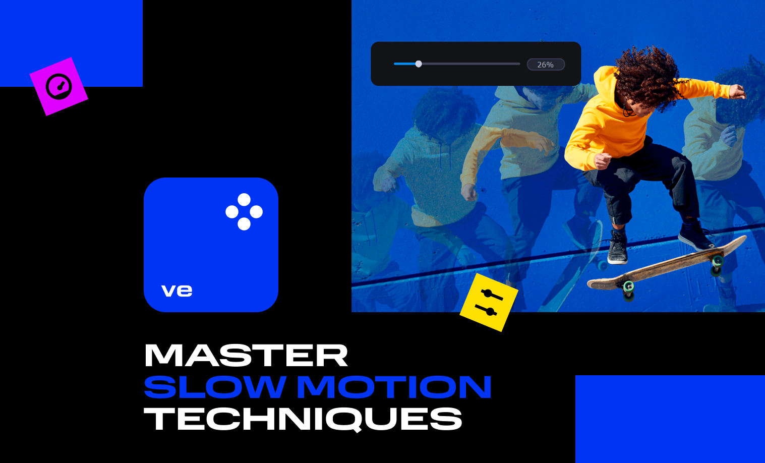 Slow-motion effect in 1 click